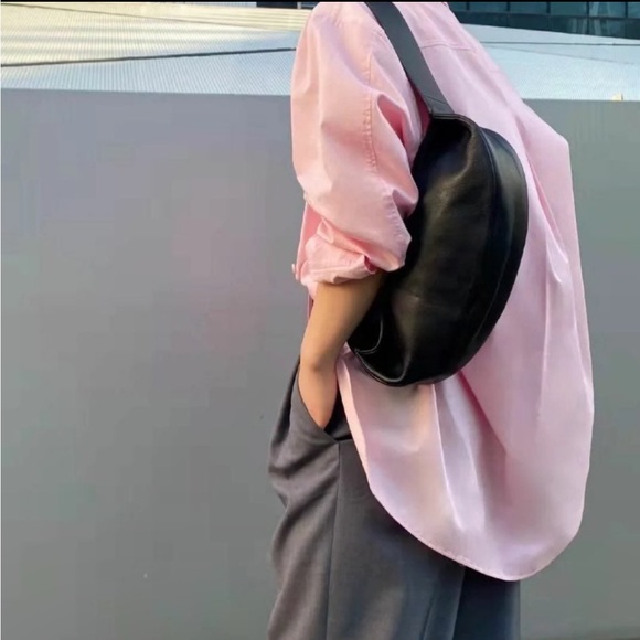 COS | Bags | Cos Black Crossbody Leather Bag | Poshmark